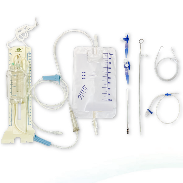 China Ventricular Drainage Disposable External Lumbar Drain System ...