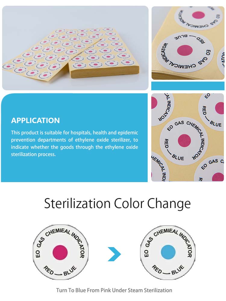 Sterilization EO Indicator Labels - Buy Disposable Nitrile Gloves ...